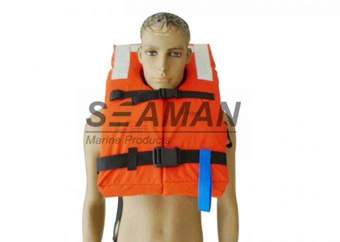 Orange Naval Adult Boat Marine Life Jacket Lifesaving Lifevest EC ...