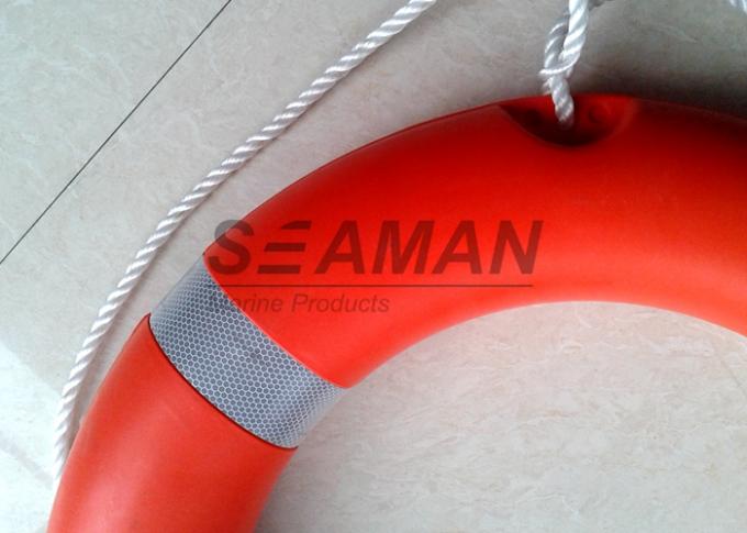 2.5kgs HDPE SOLAS Life Saving Ring CCS/MED for Marine Lifesaving Ring with rope