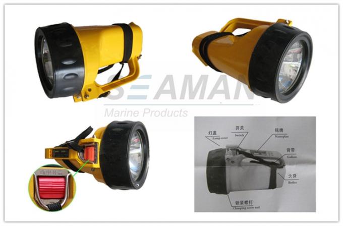 Portable Explosion Proof Lights Aluminium Alloy Handheld Fireman Lamp