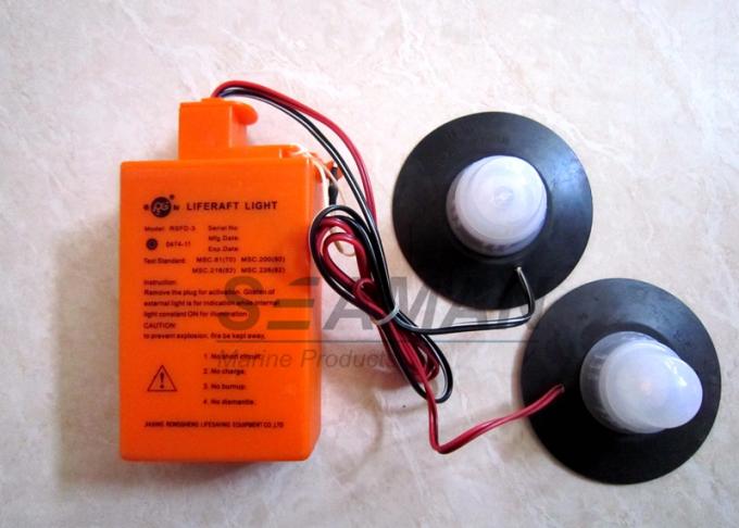 Lithium Liferaft Life Jacket Rescue Strobe Light Internal & External Lamp