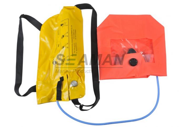 EEBD Air Escape Breathing Apparatus With Hood , Rescue Breathing Apparatus