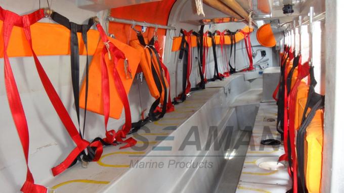 4 Point Lifeboat Safety Belt for Seat Polypropylene Stainless Steel Buckle