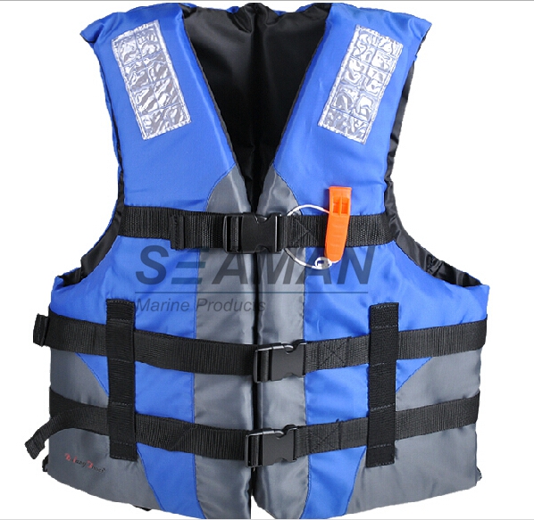 Orange Rescue Water Sport Life Jacket 100N CE Certificate Nylon EPE foam