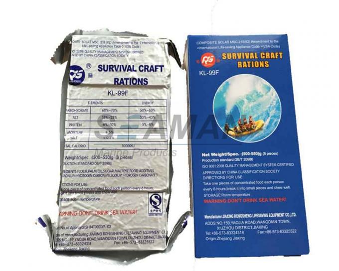 SOLAS CCS Inflatable Life Raft Emergency Survival Food Ration 5 Years ...