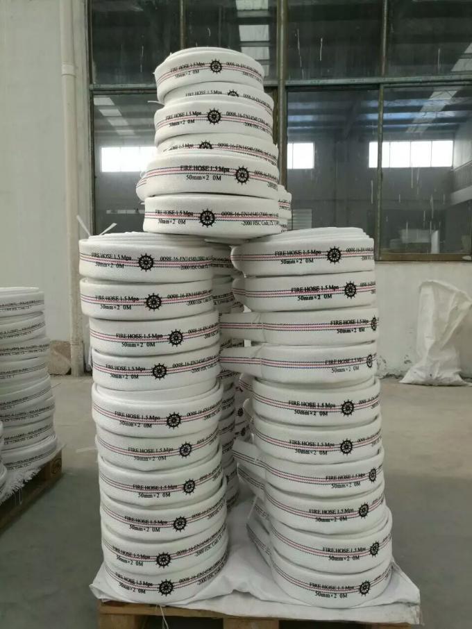 EC / MED Approved SOLAS Marine PVC Lining Fire Hose EN14540
