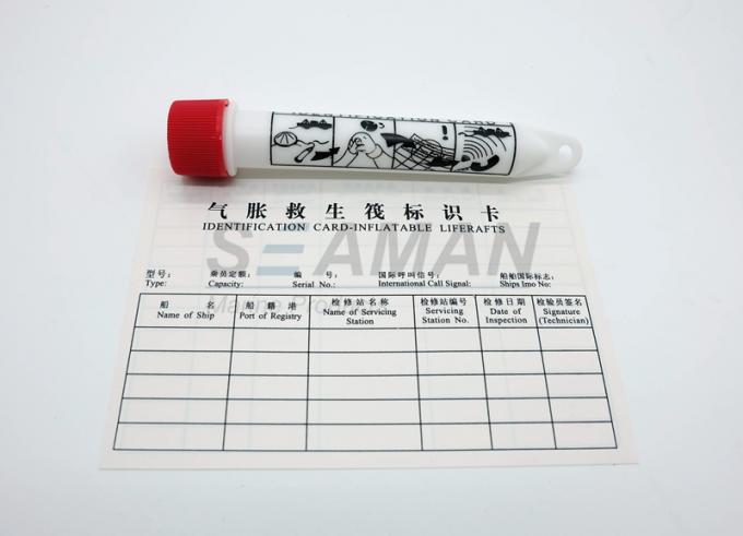 SOLAS Life Rafts / Inflatable Life Raft ID Tube Kit With Identification ...