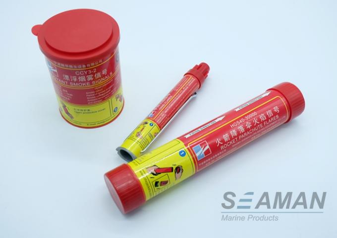 Marine Buoyant Smoke Signal Marine Pyrotechnic Inflatable Life Raft ...