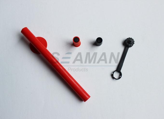 Red Inflatable Life Jacket Accessories TPU Oral Tube Overpressure ...