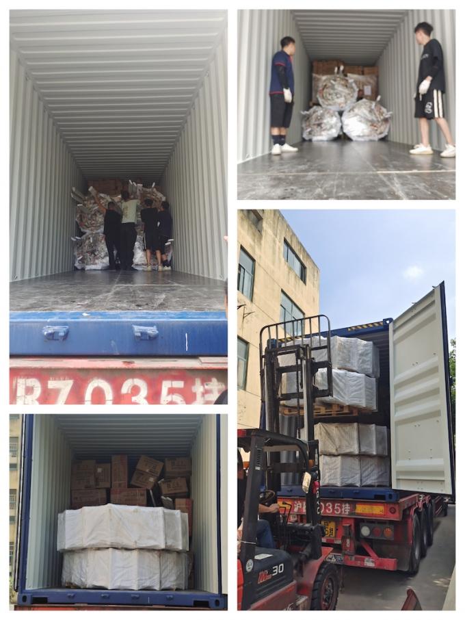 Container loading control - Pilot ladders and other goods together