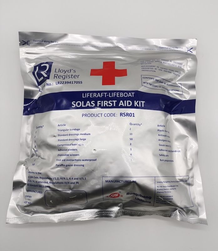 Lloyd's Register Approval First Aid Kit SOLAS For Survival Crafts and ...