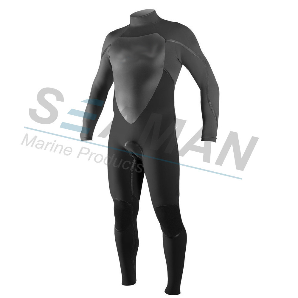 5mm CR Sector Fluid Seam Weld Full Suit Semi - Dry Neoprene Wetsuits ...