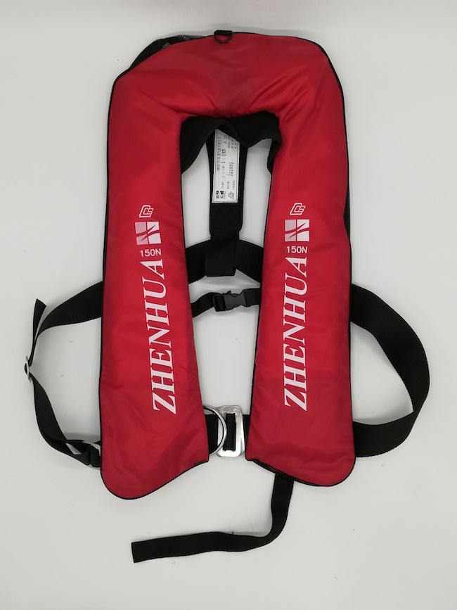 CCS Approval 150N Double Chamber Marine Life Jacket Inflatable Meet ...
